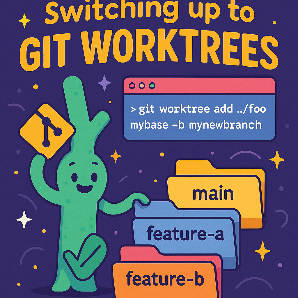 Switching up to GIT worktrees | James Crosswell | Code Blog